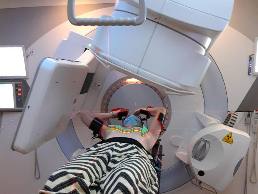 1e bestraling... en ik voelde er niets van! | Kanker.nl