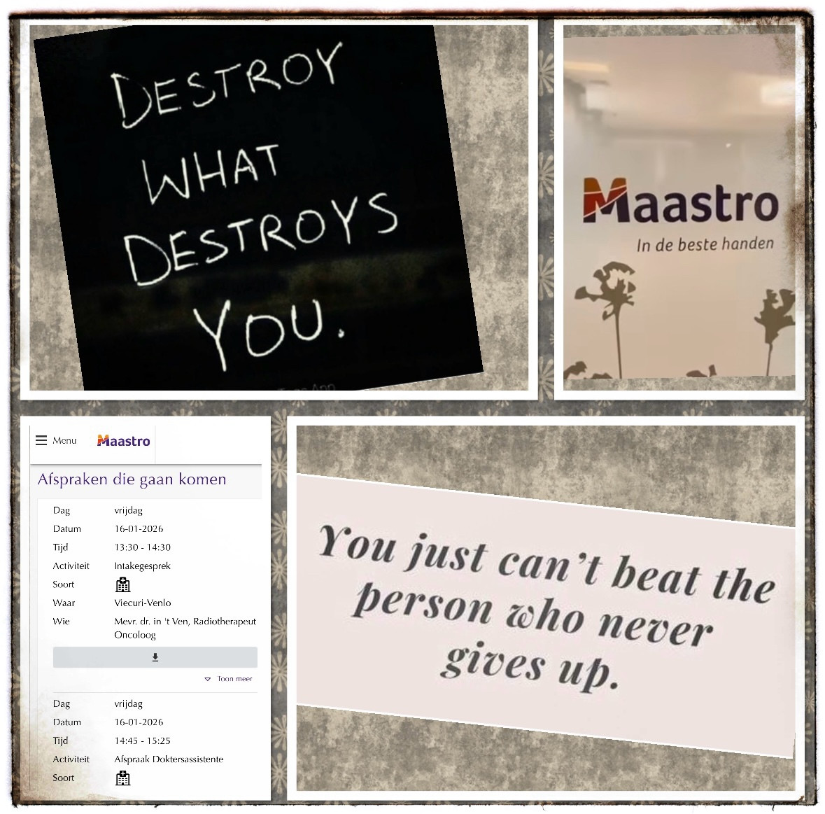 Gelukkig geen uitzaaingen…( dit keer 😒) | Kanker.nl